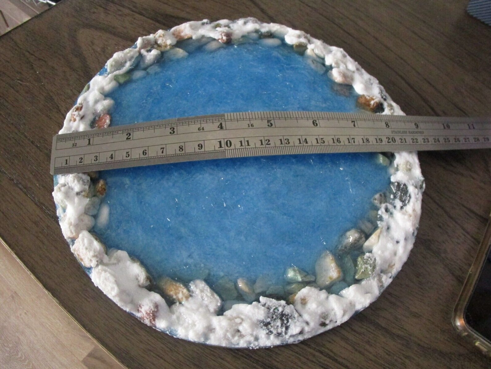 Lovely Realistic Looking 9 Resin Lake / Pond Perfect for Seasonal ...