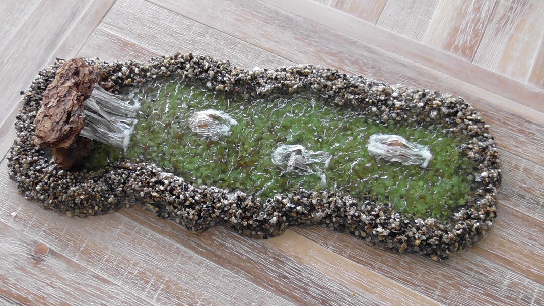 Miniature Resin Waterfall River Stream for Dept 56 Lemax Villages ...