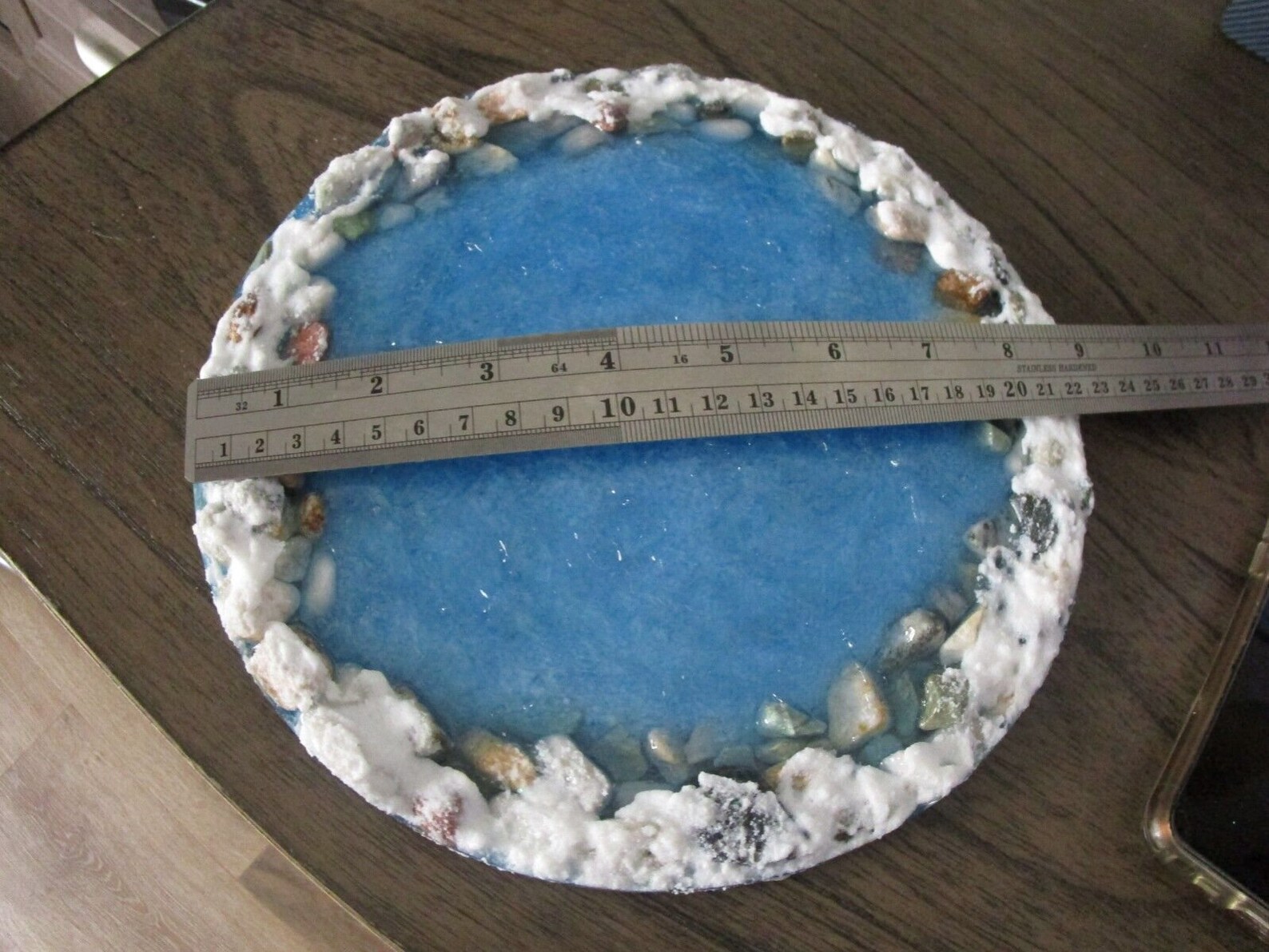 Lovely Realistic Looking 9 Resin Lake / Pond Perfect for Seasonal ...