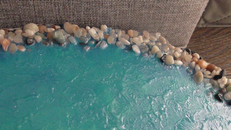 Pretty Realistic Lake Pond Ocean Perfect for Villages, Dioramas and ...