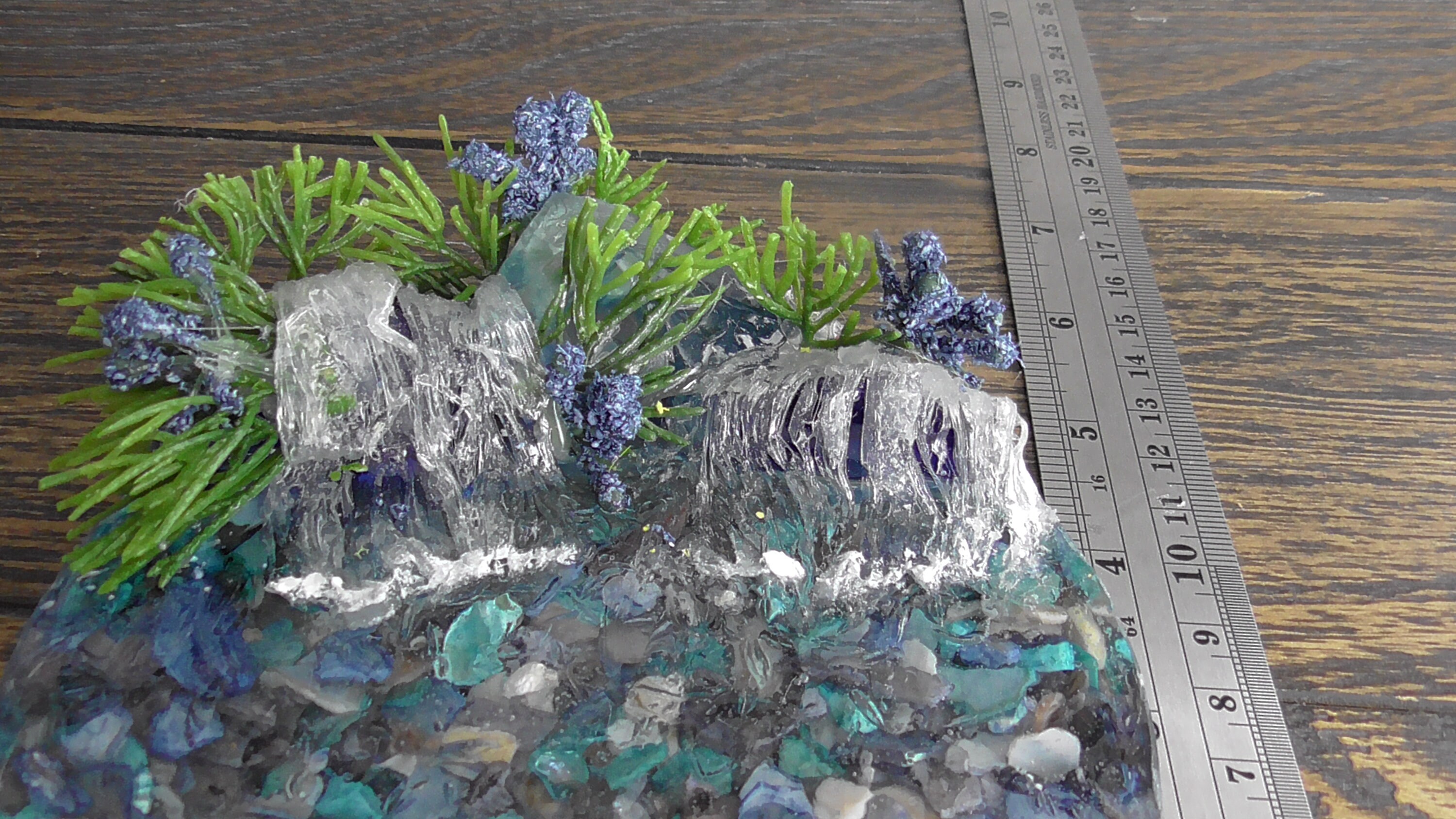 Pretty Realistic Waterfall Lake Pond Lagoon Perfect for Villages ...