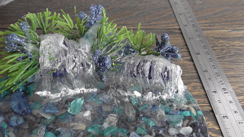 Pretty Realistic Waterfall Lake Pond Lagoon Perfect for Villages ...