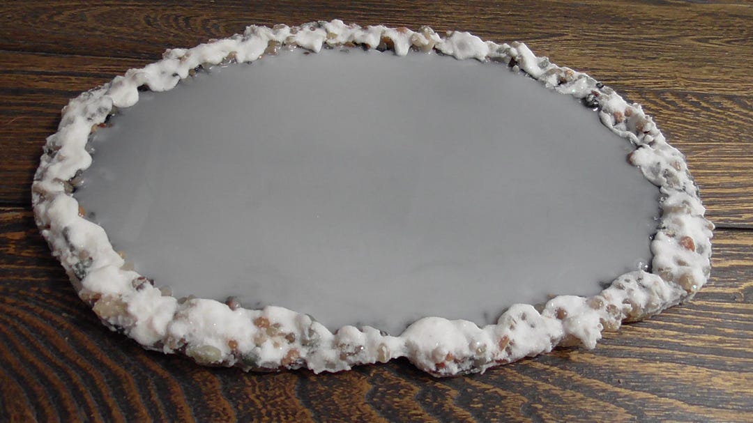 Frozen Resin Ice Lake River Pond Christmas Villages, Dioramas and ...