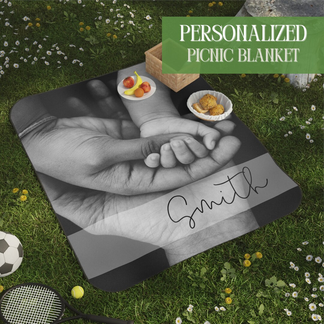 Personalized Picnic Blanket Outdoor Blanket, Picnic Blanket Waterproof ...