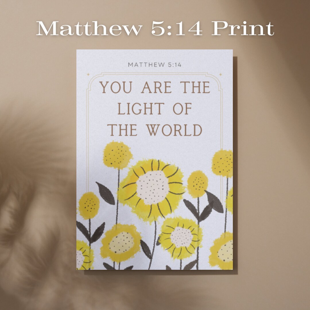 Motivational Bible Verse Poster Digital Christian Aesthetic Wall Art - Etsy