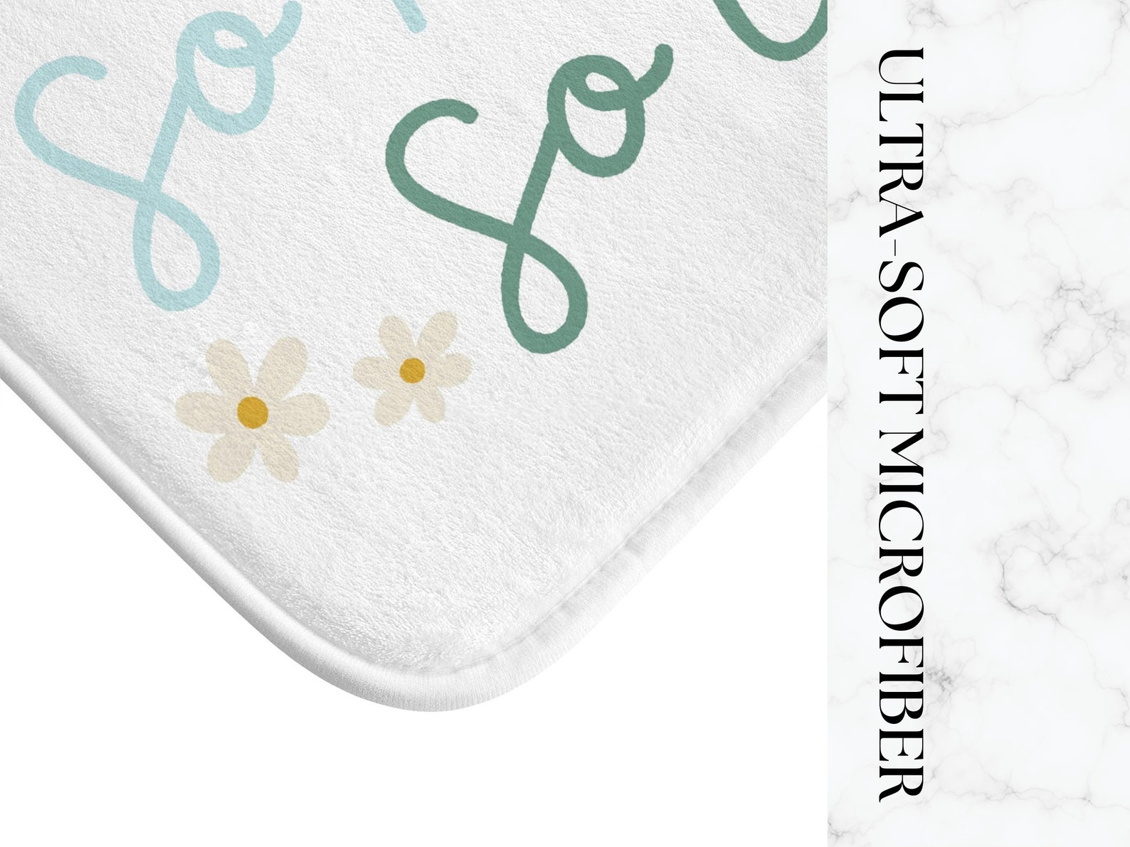 So Fresh, so Clean Bath Mat Cute Bath Mat, Non Slip Bath Mat, Simple ...