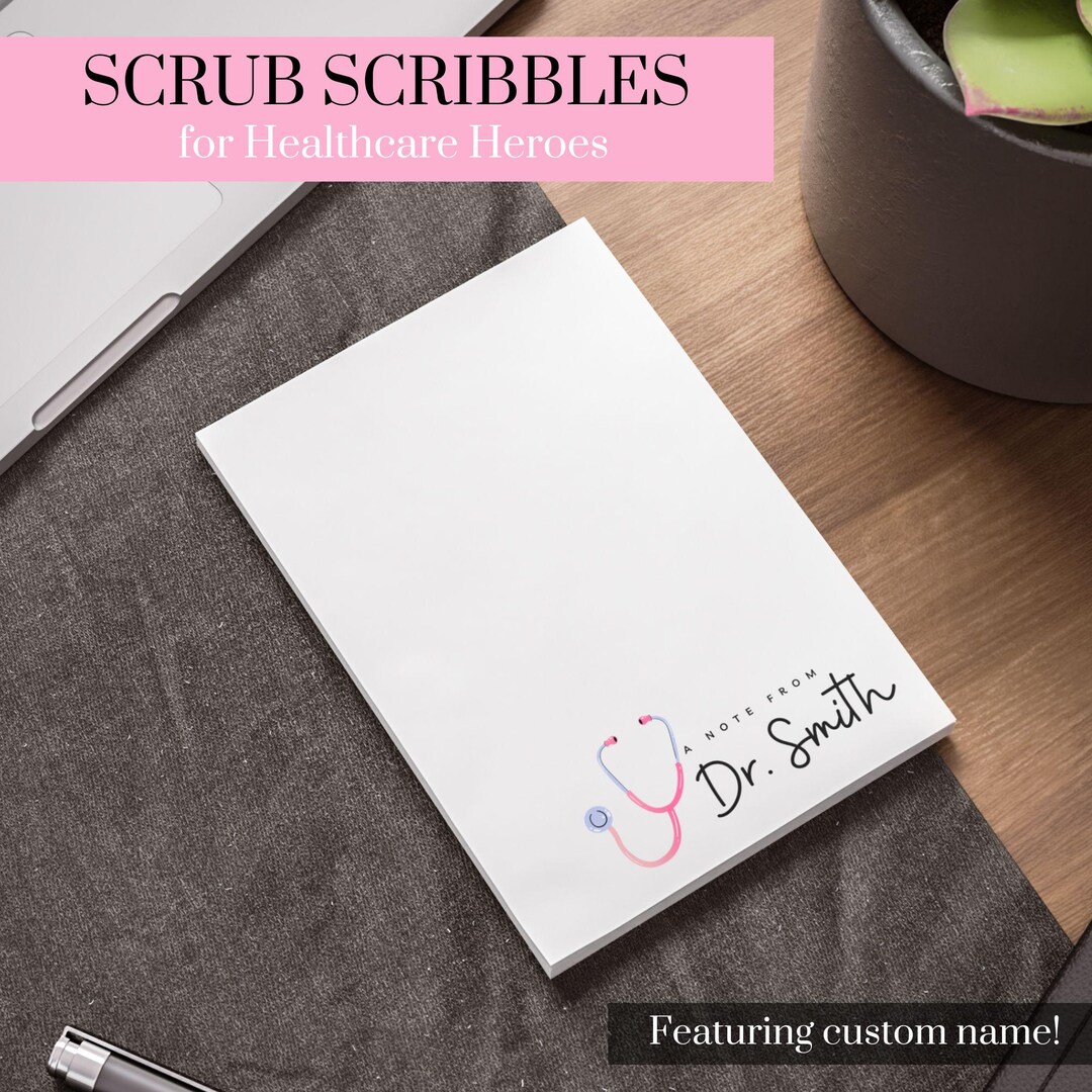 Custom Medical Stethoscope Post-it® Notes for Professionals in ...