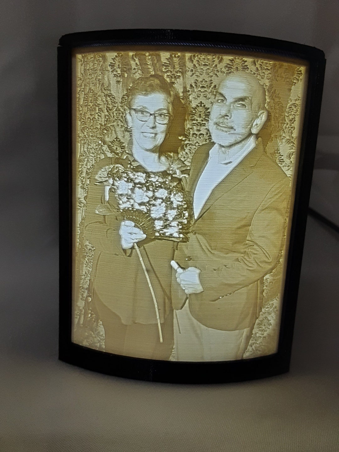 Custom Made 3D Printed Lithophane Lamp - Etsy
