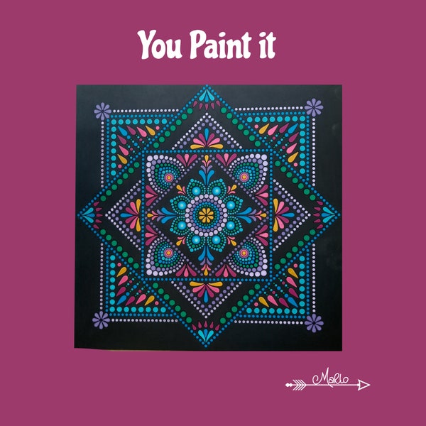 Dot Mandala Pattern Etsy