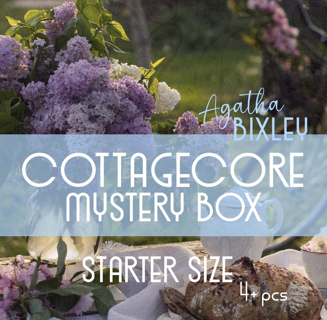Cottagecore Vintage Starter Mystery Box by Agatha Bixley | 4+ Carefully ...