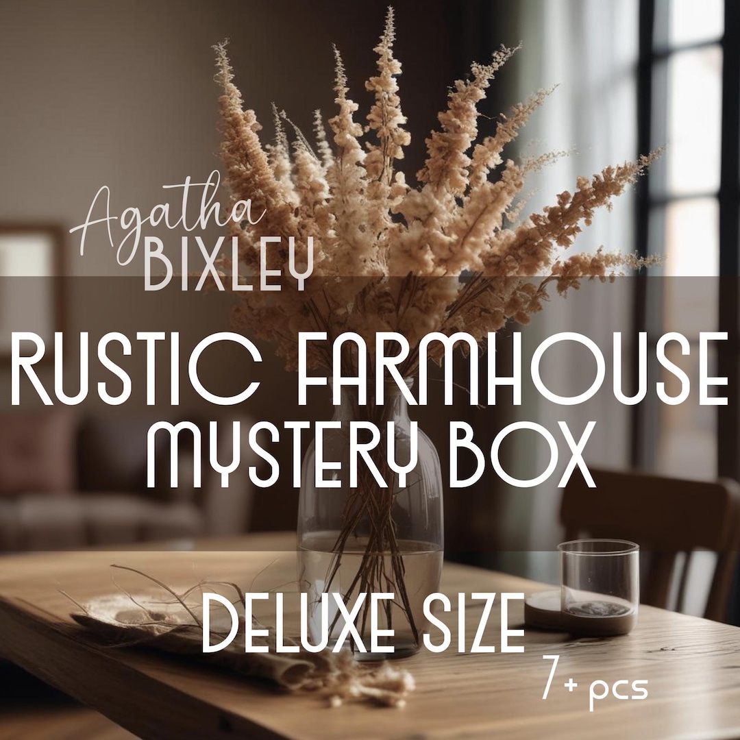 DELUXE Rustic Farmhouse Vintage Mystery Box by Agatha Bixley | 7 ...