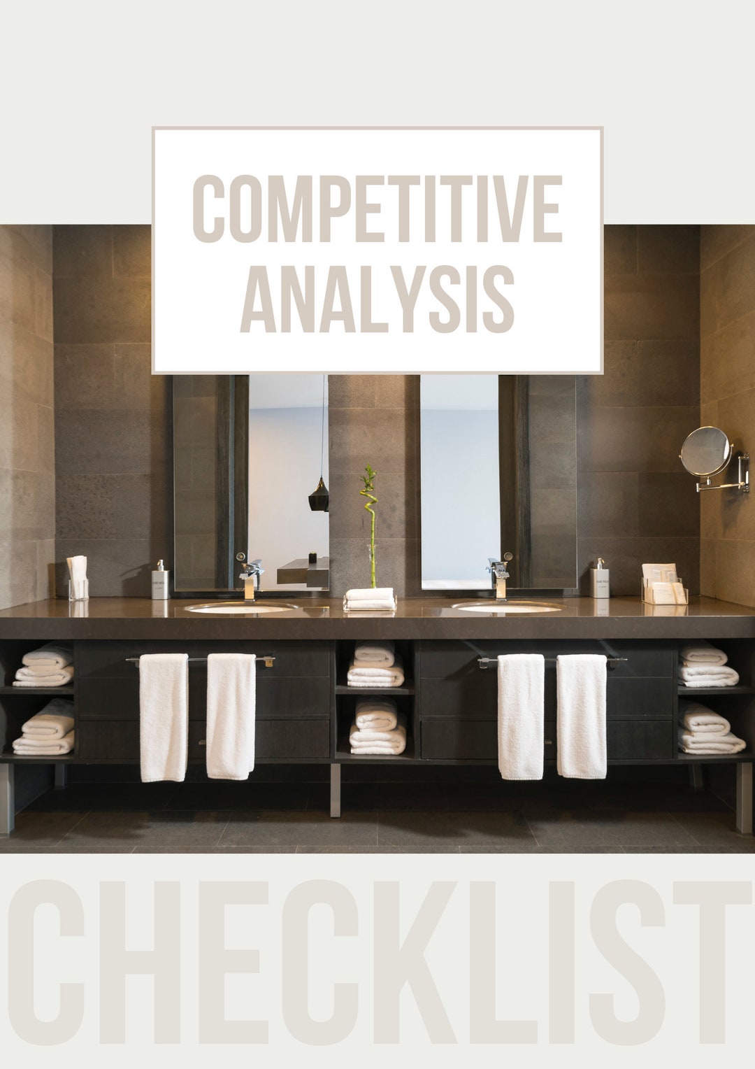 Competitive Analysis Checklist for Agents Real Estate Agent Resources ...