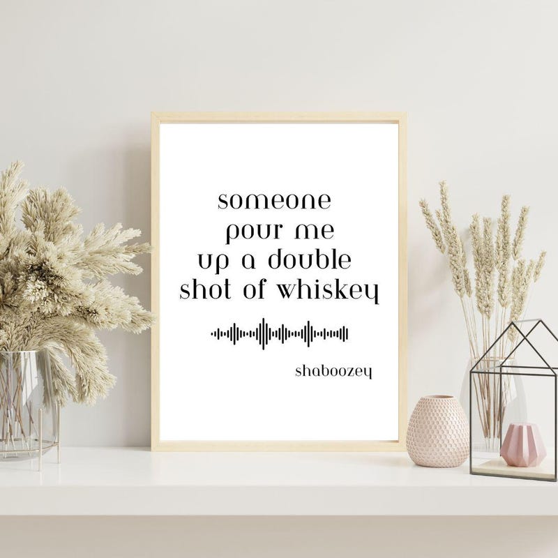 Words to the Bar Song - Etsy