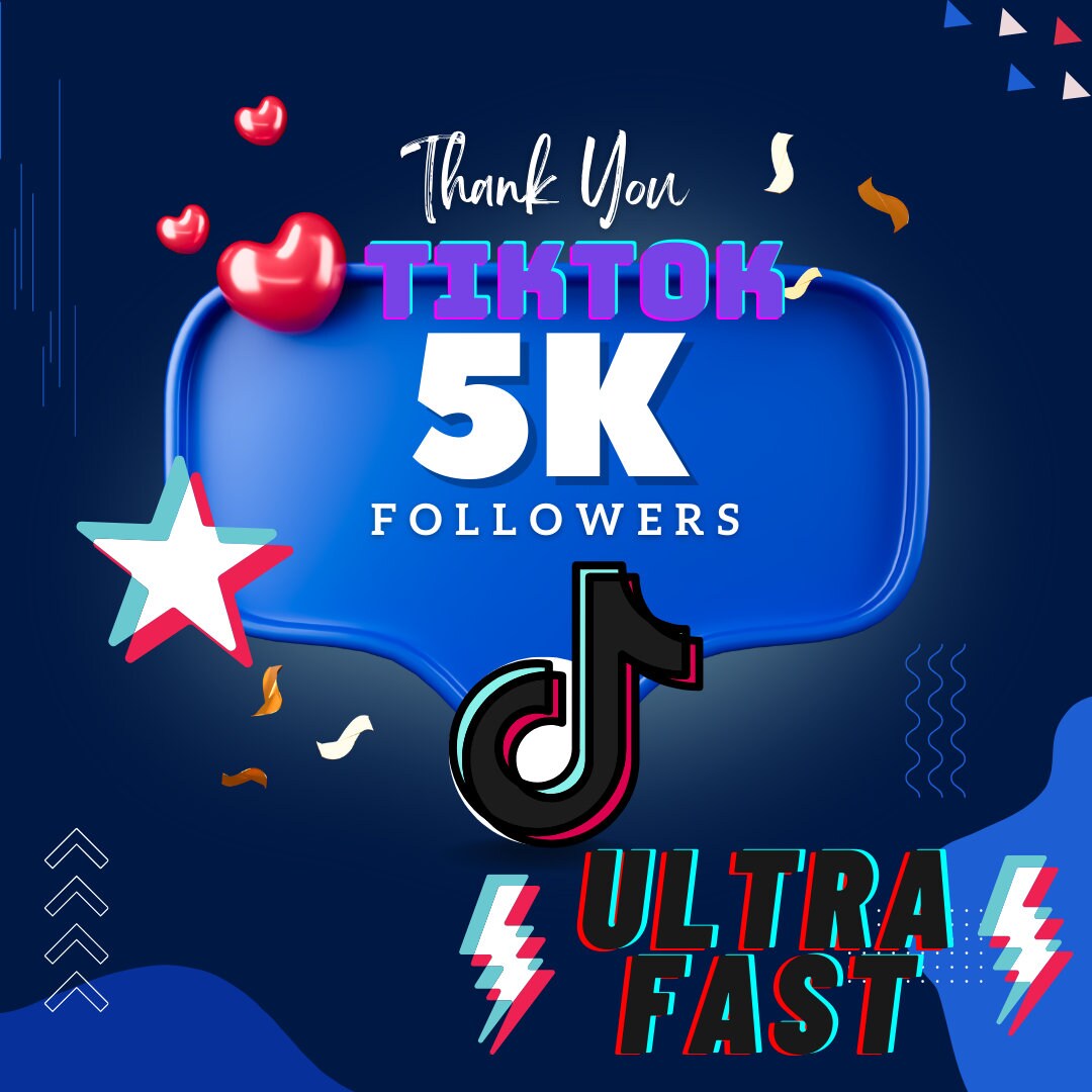 1 Day Delivery,ultra Fast and Quality ,lifetime Tiktok 5K Followers ...