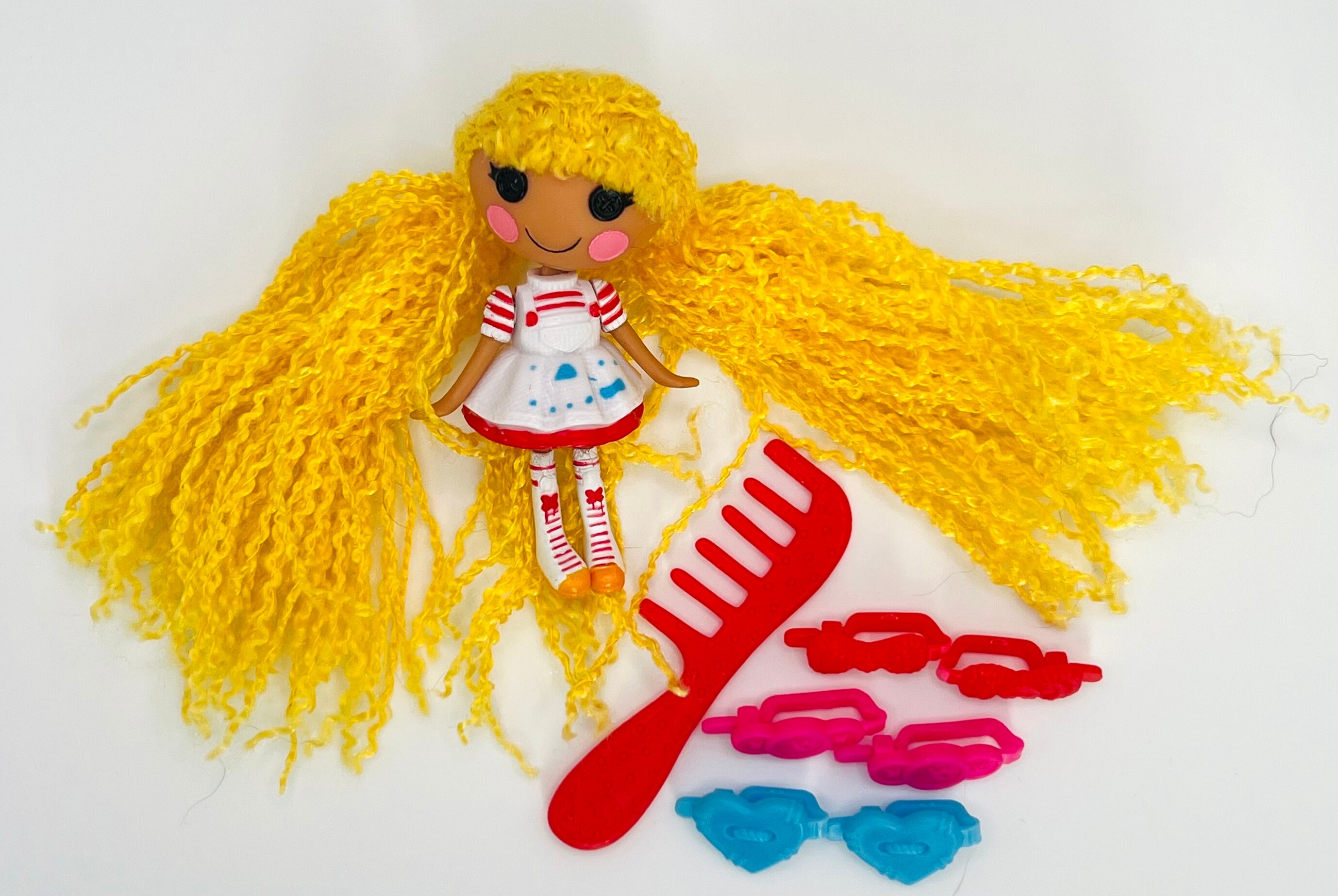 Lalaloopsy loopy Hair Spot Splatter Splash Mini Doll - Etsy