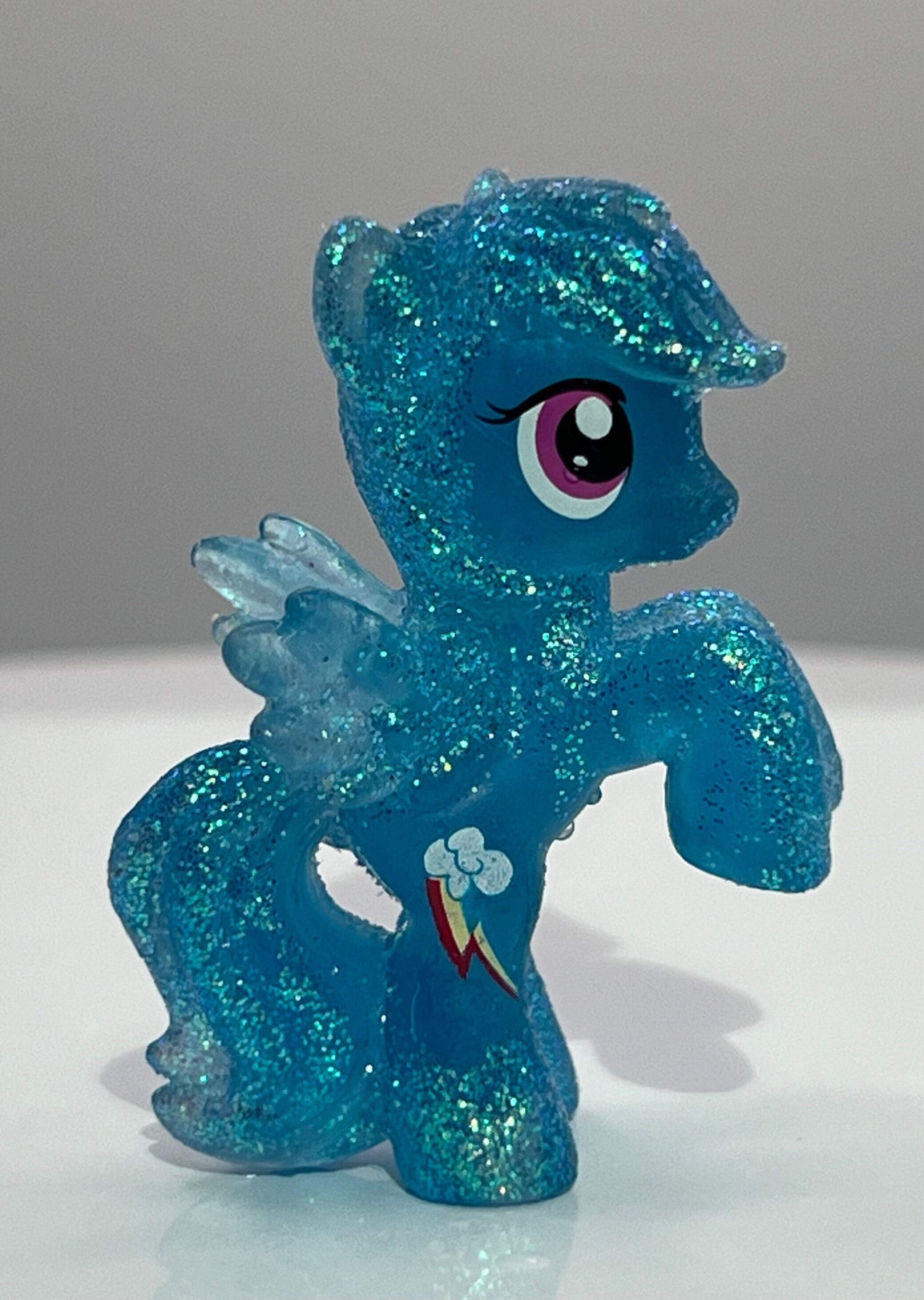 My Little Pony 'rainbow Dash' Mini Pony Figure 2 Fim Glitter ...