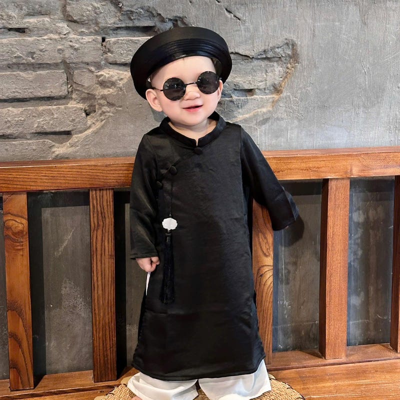 Ao Dai Baby Green - Etsy