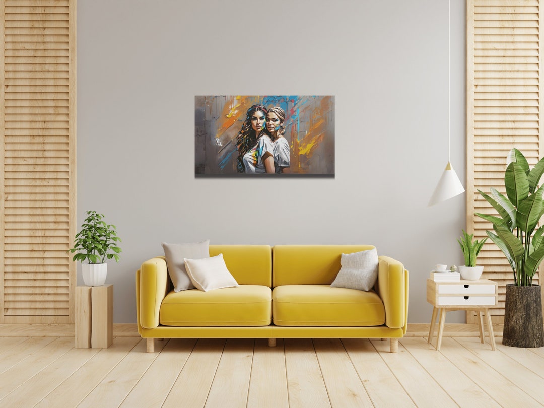 Spray Painted Souls: A Graffiti Love Affair Matte Canvas, Stretched ...