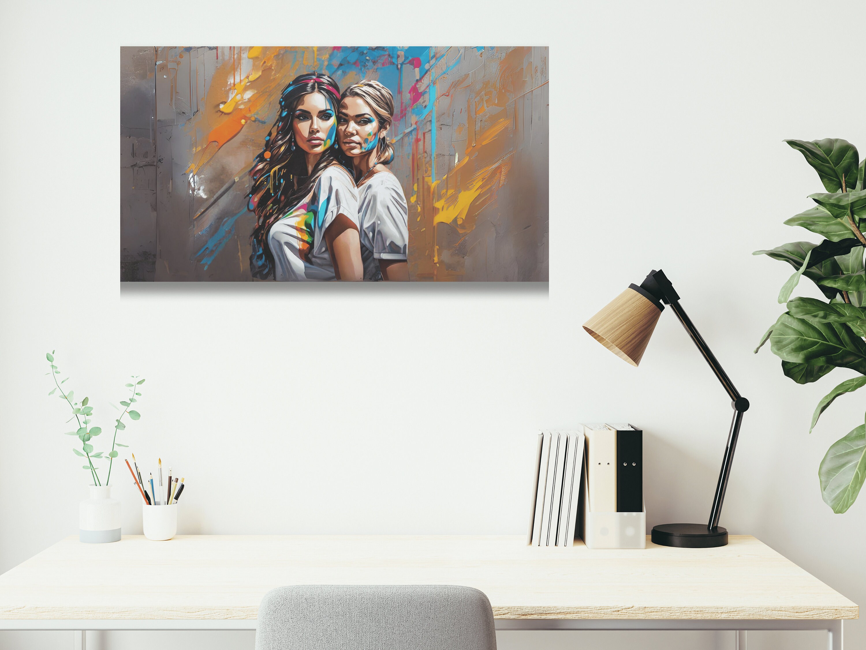 Spray Painted Souls: A Graffiti Love Affair Matte Canvas, Stretched ...