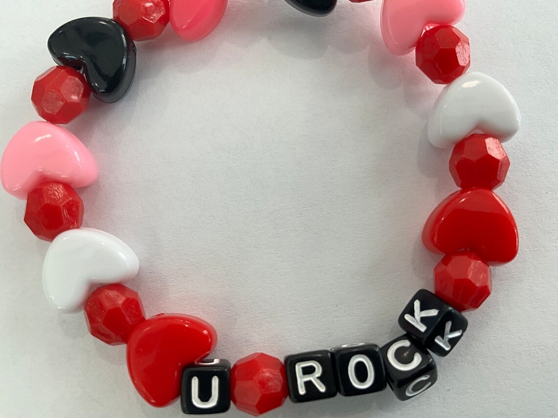 Valentine Friendship Bracelets - Etsy