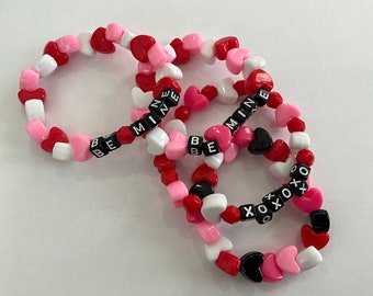 Valentine Friendship Bracelets - Etsy