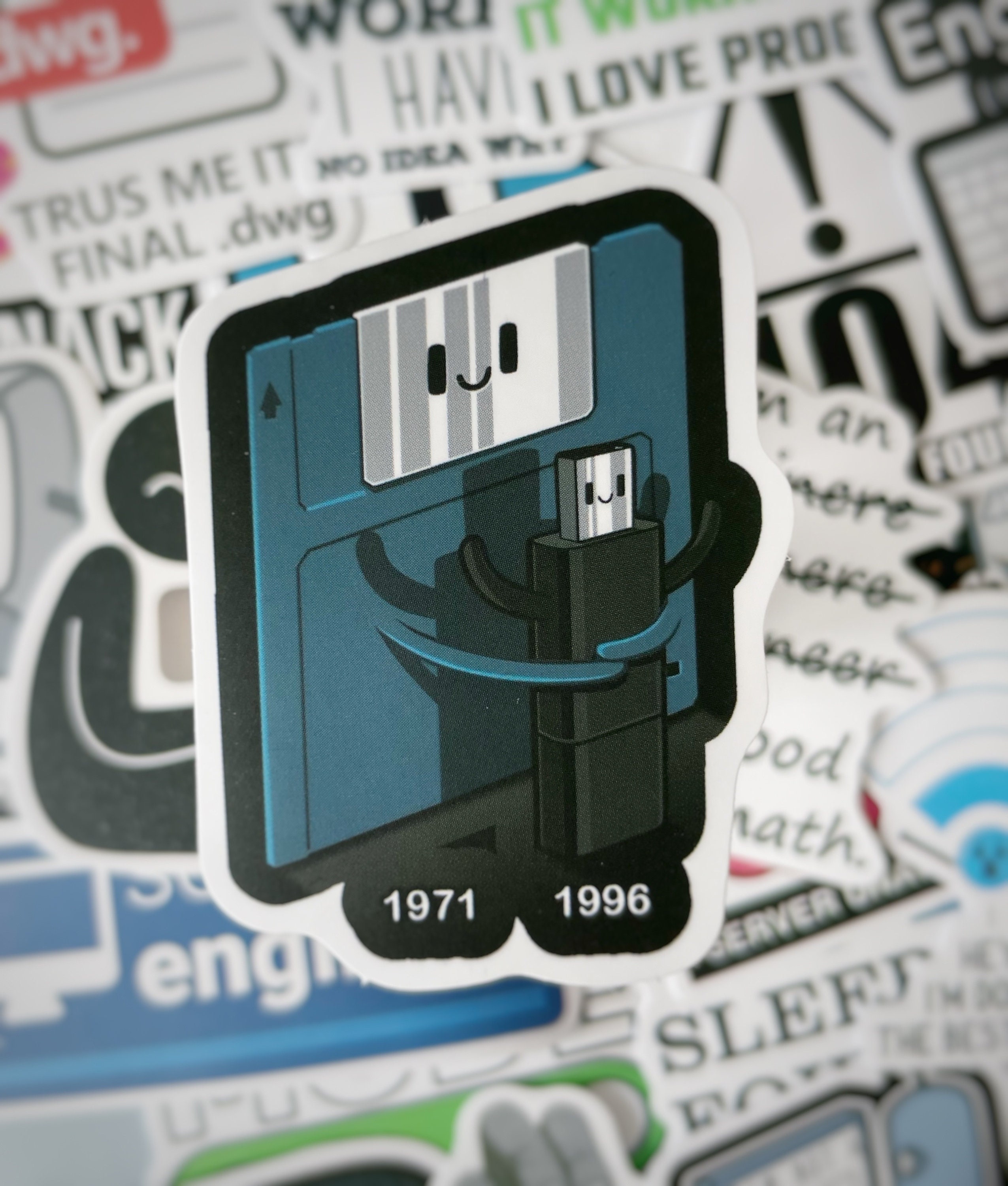 Programmer Meme Vinyl Sticker Bundle Coding Stickers Computer Geek Gift ...