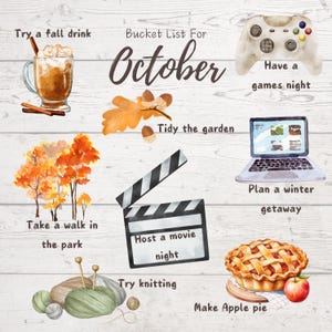 2025 Bucket List Calendar Desktop Calendar 12 Month Desktop Calendar 12 ...