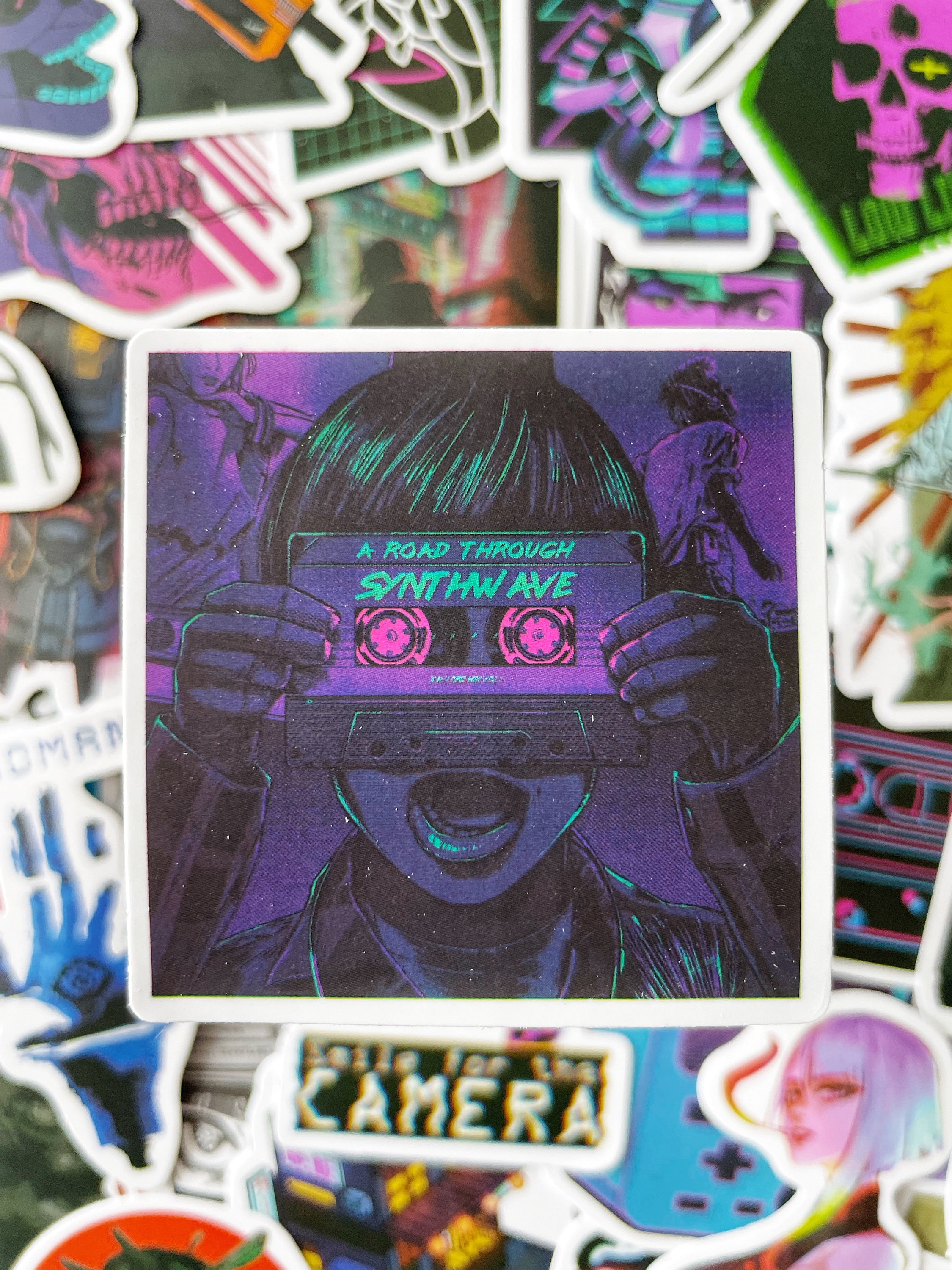 Cyber Stickers Pack Cyberpunk Aesthetic Stickers Techno Phone Laptop ...
