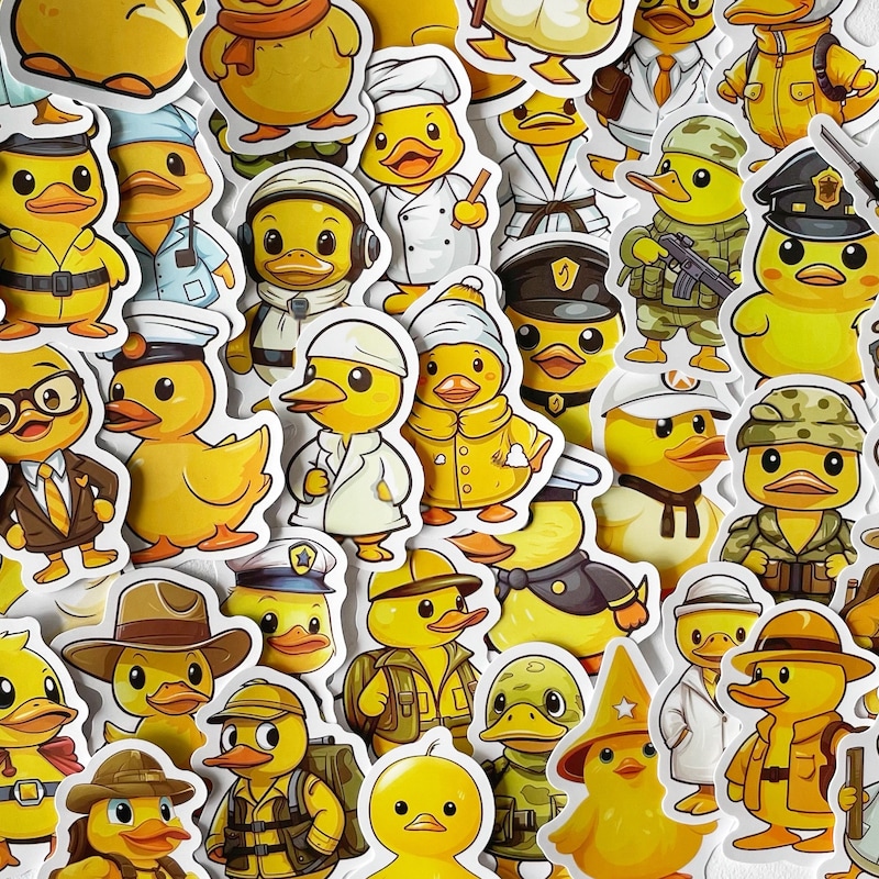Rubber Duck Sticker - Etsy