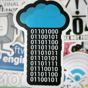 Programmer Meme Vinyl Sticker Bundle Coding Stickers Computer Geek Gift ...