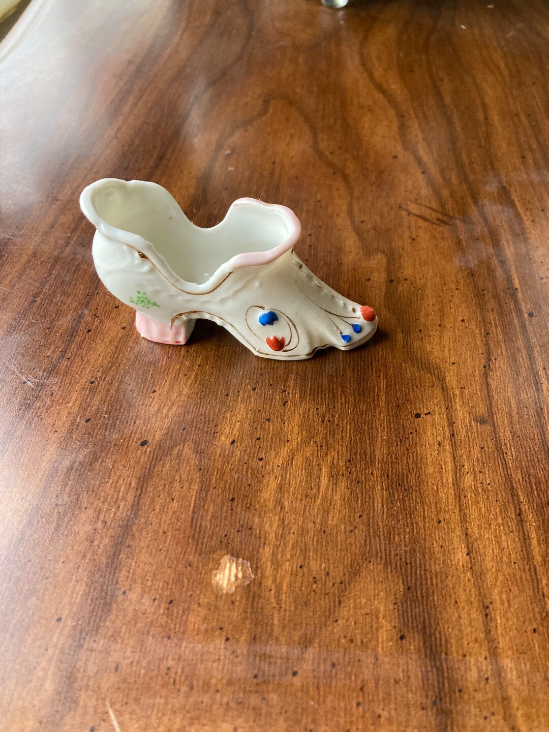 PICO Made in Occupied Japan Tiny Ceramic Shoe - Etsy