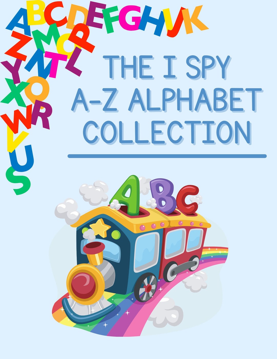 I Spy: the Alphabet A-Z Worksheet Bundle - Etsy