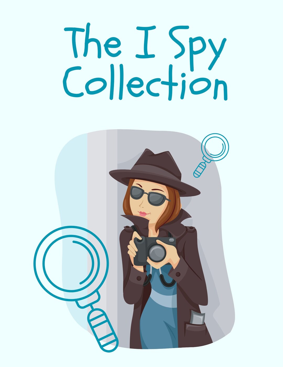 The I Spy Collection 38 Colorful I Spy Worksheets - Etsy