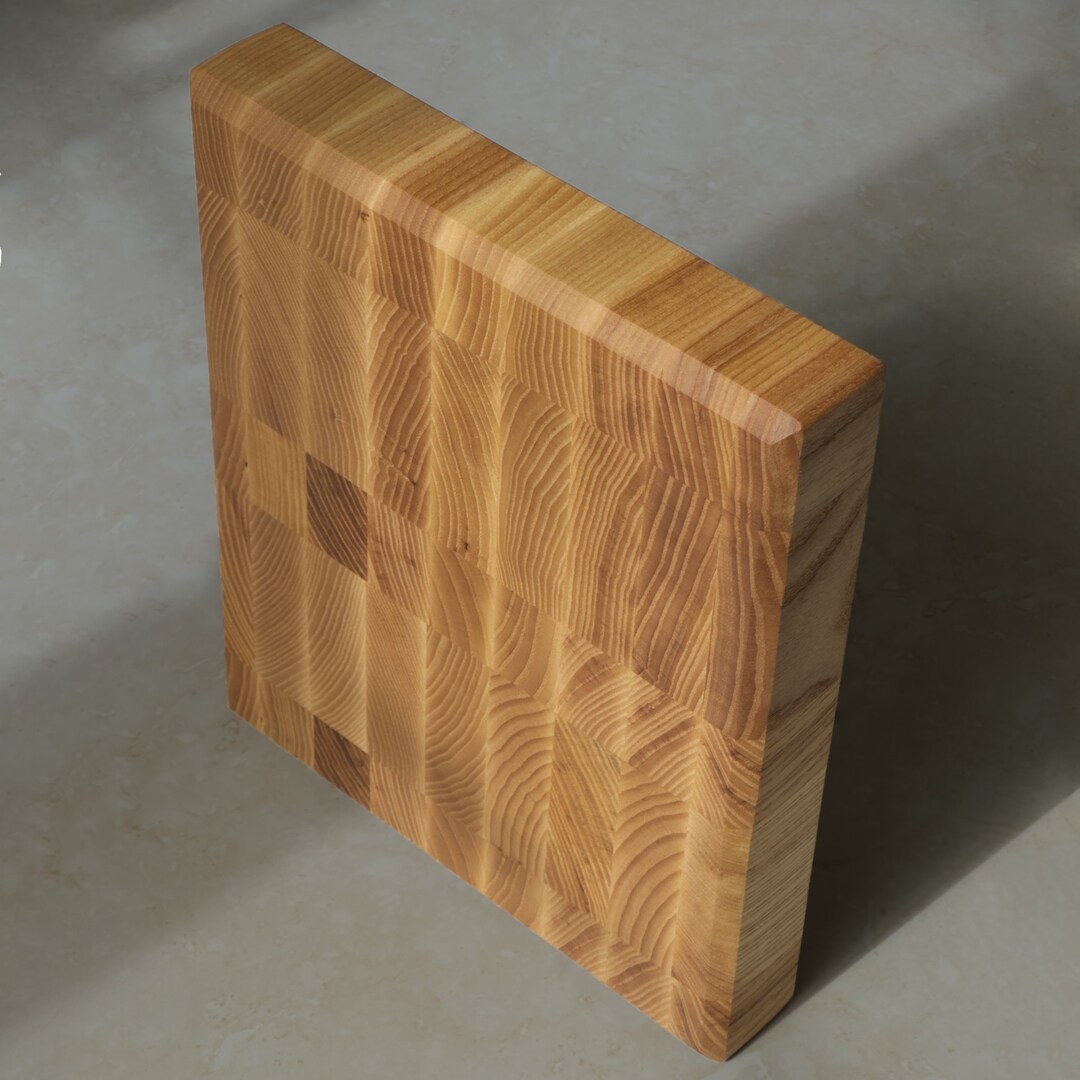 Ash End Grain Chopping Block 7 - Etsy