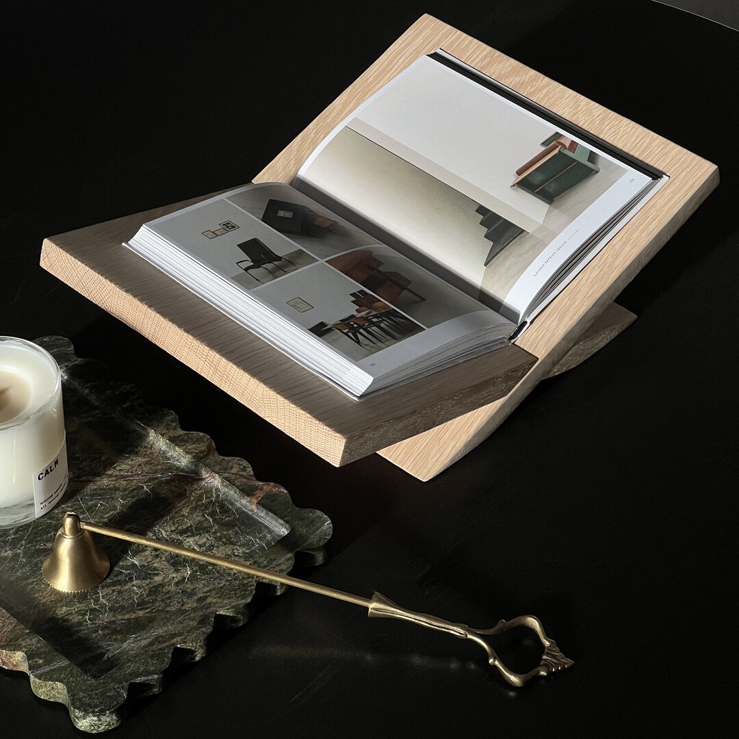 Open Book Stand Build Plans PDF | Wood Book Display Plans | DIY ...