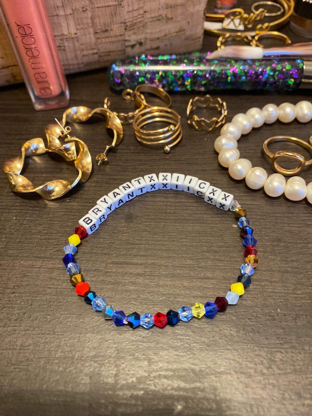 Custom Bead Bracelets - Etsy