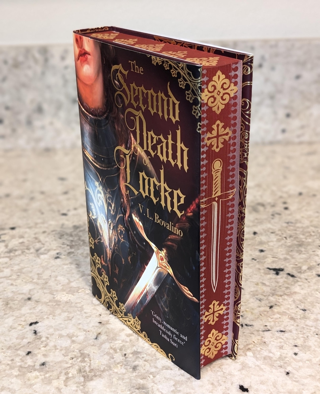 The Second Death of Locke by V.L. Bovalino: UK Hardcover With Sprayed ...