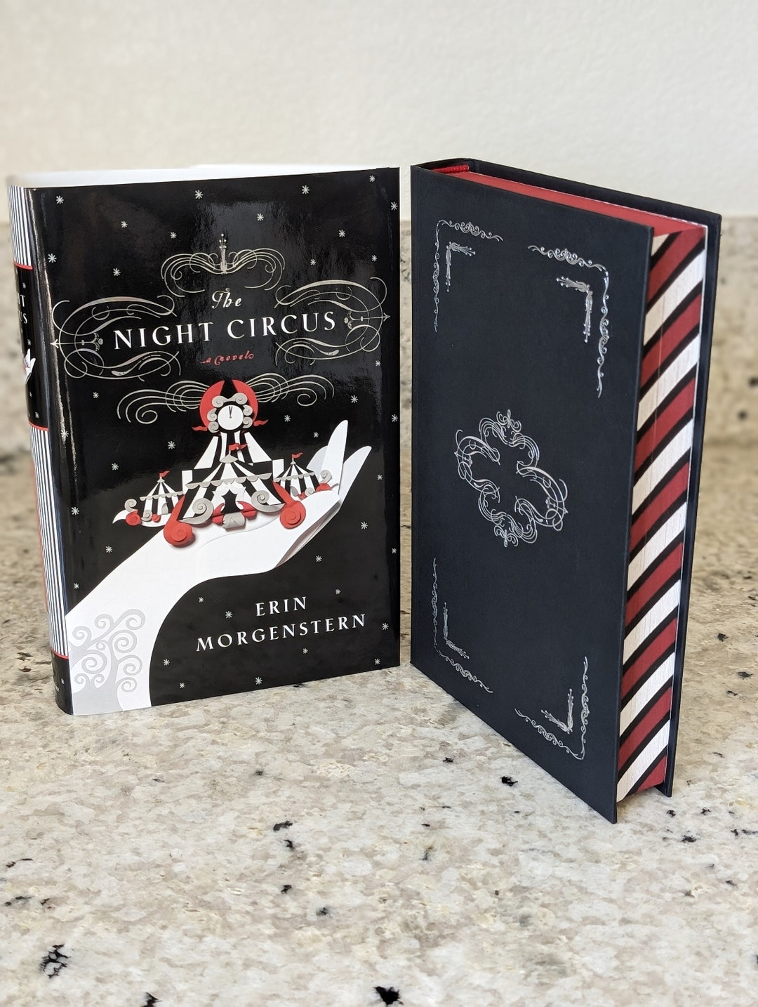 The Night Circus by Erin Morgenstern W/ Custom Sprayed Edges - Etsy