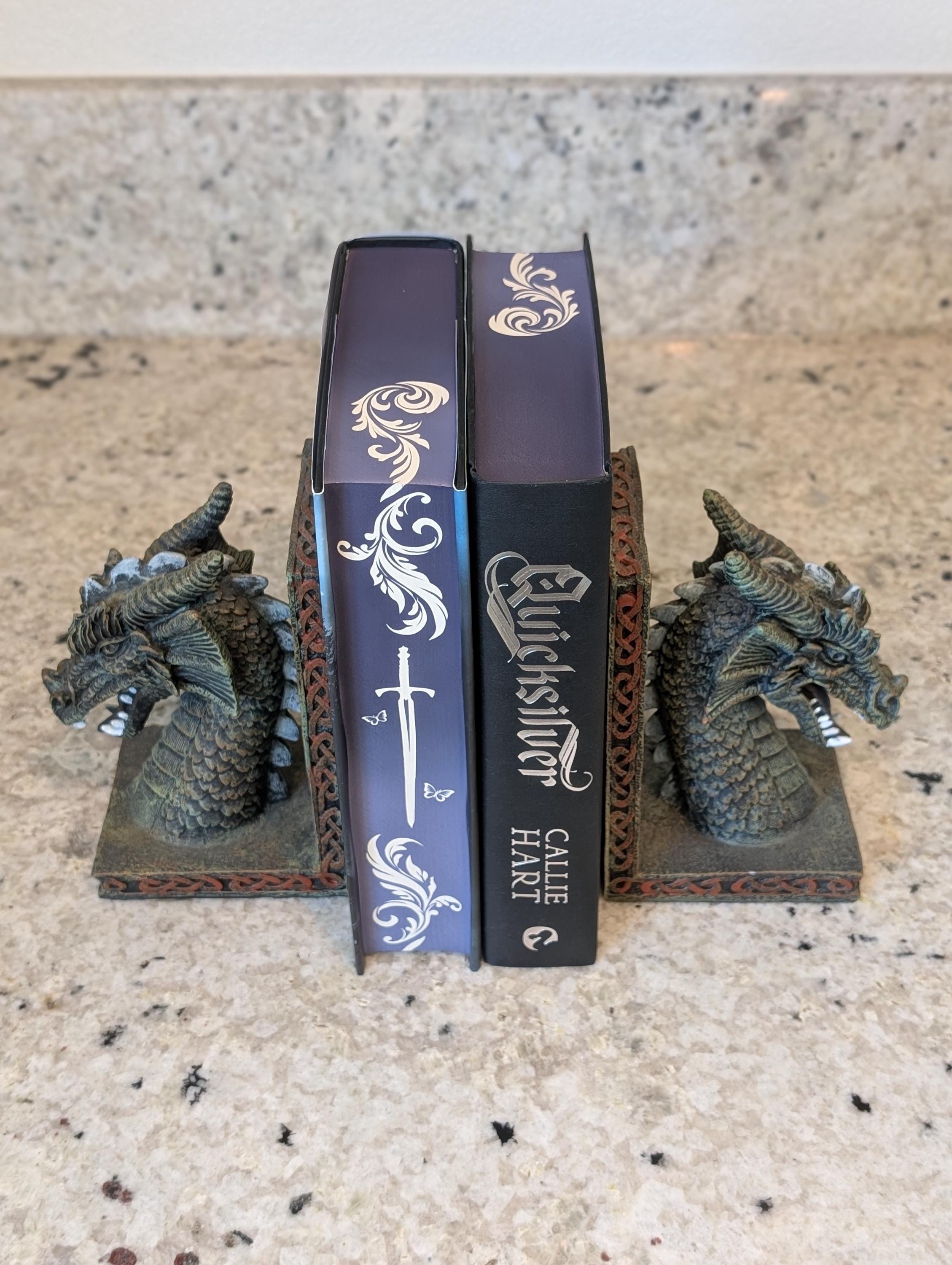 Quicksilver UK Hardcover: Custom Purple Ombre Edges, Sword Stenciled ...