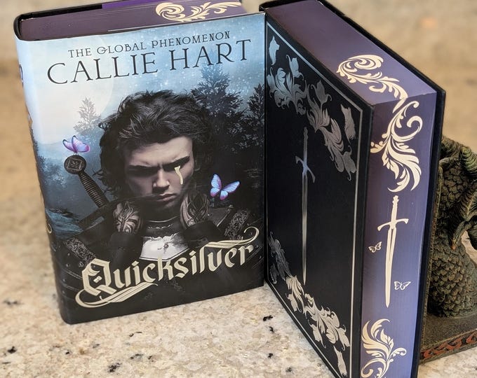 Sprayed Edges - Quicksilver (the Fae & Alchemy Series) by Callie Hart ...