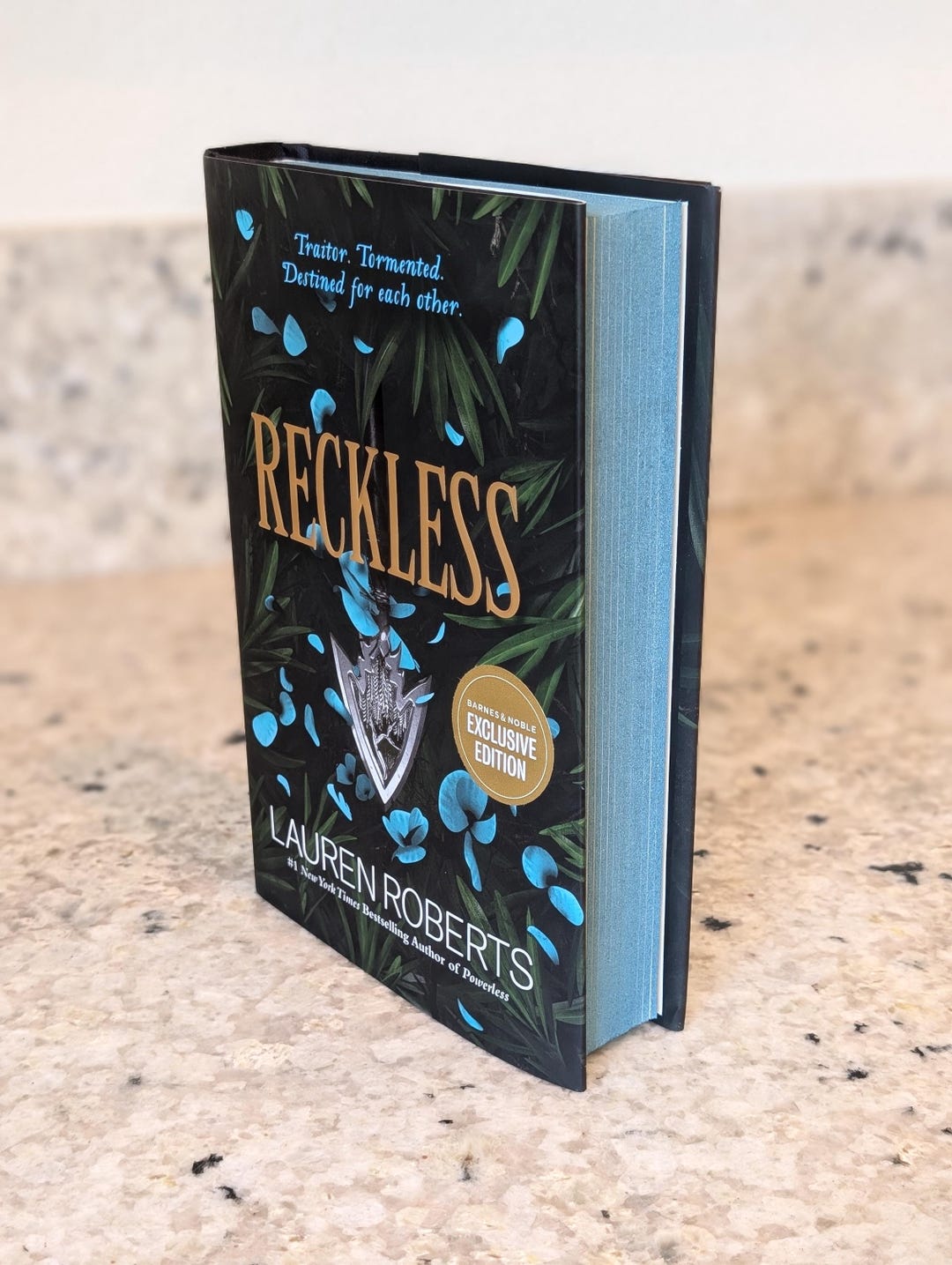 Barnes & Noble Exclusive Reckless by Lauren Roberts With Iridescent ...