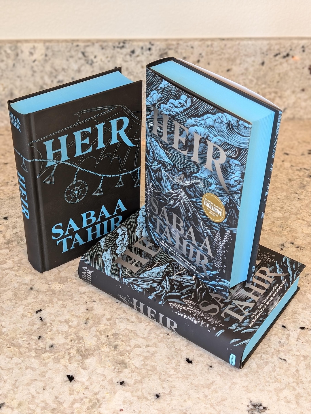 Barnes & Noble Exclusive Heir by Sabaa Tahir With Sprayed Edges - Etsy