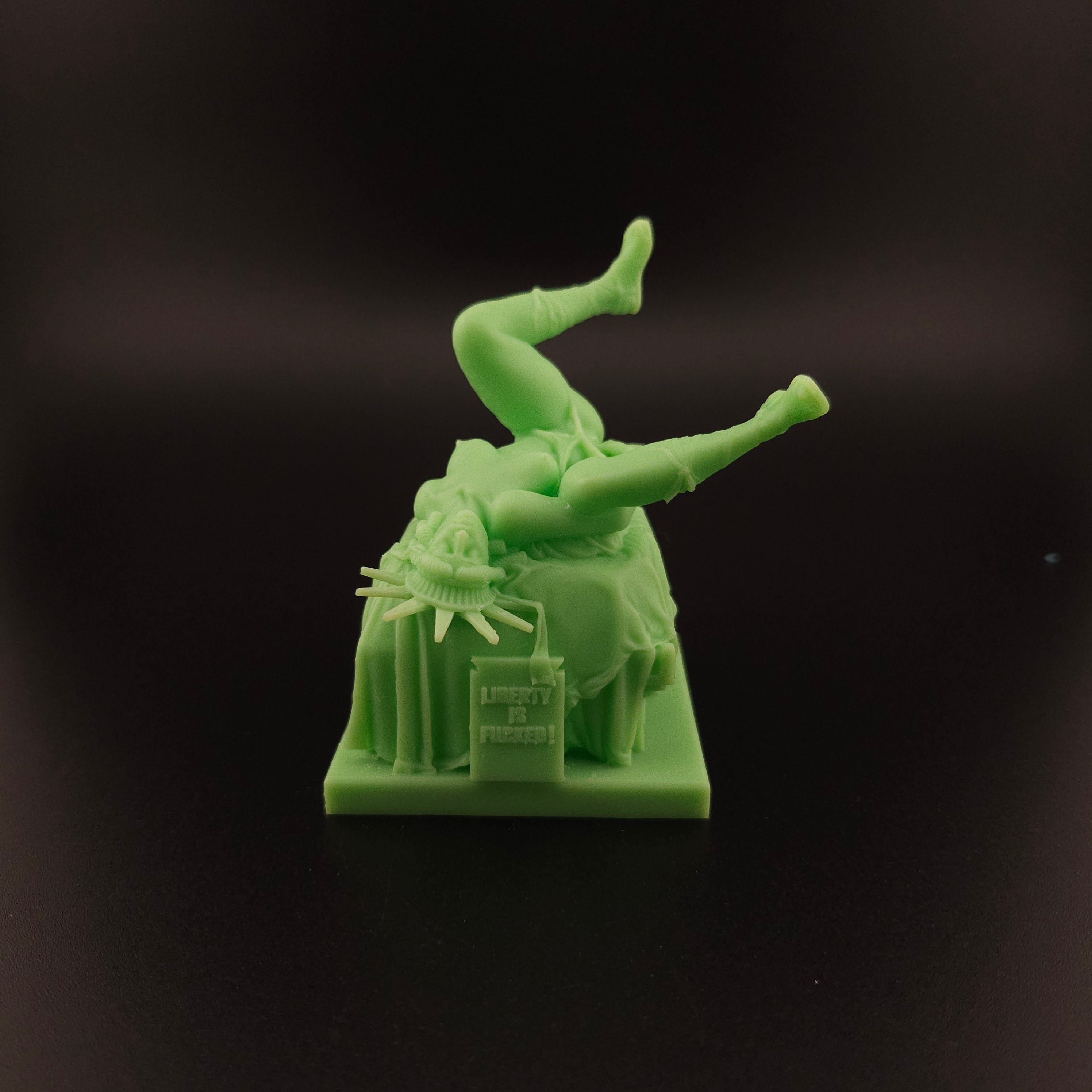 Liberty is Fed Mini Devilsplaygroundxxx Mature, NSFW Art Statues and Oddities - Etsy