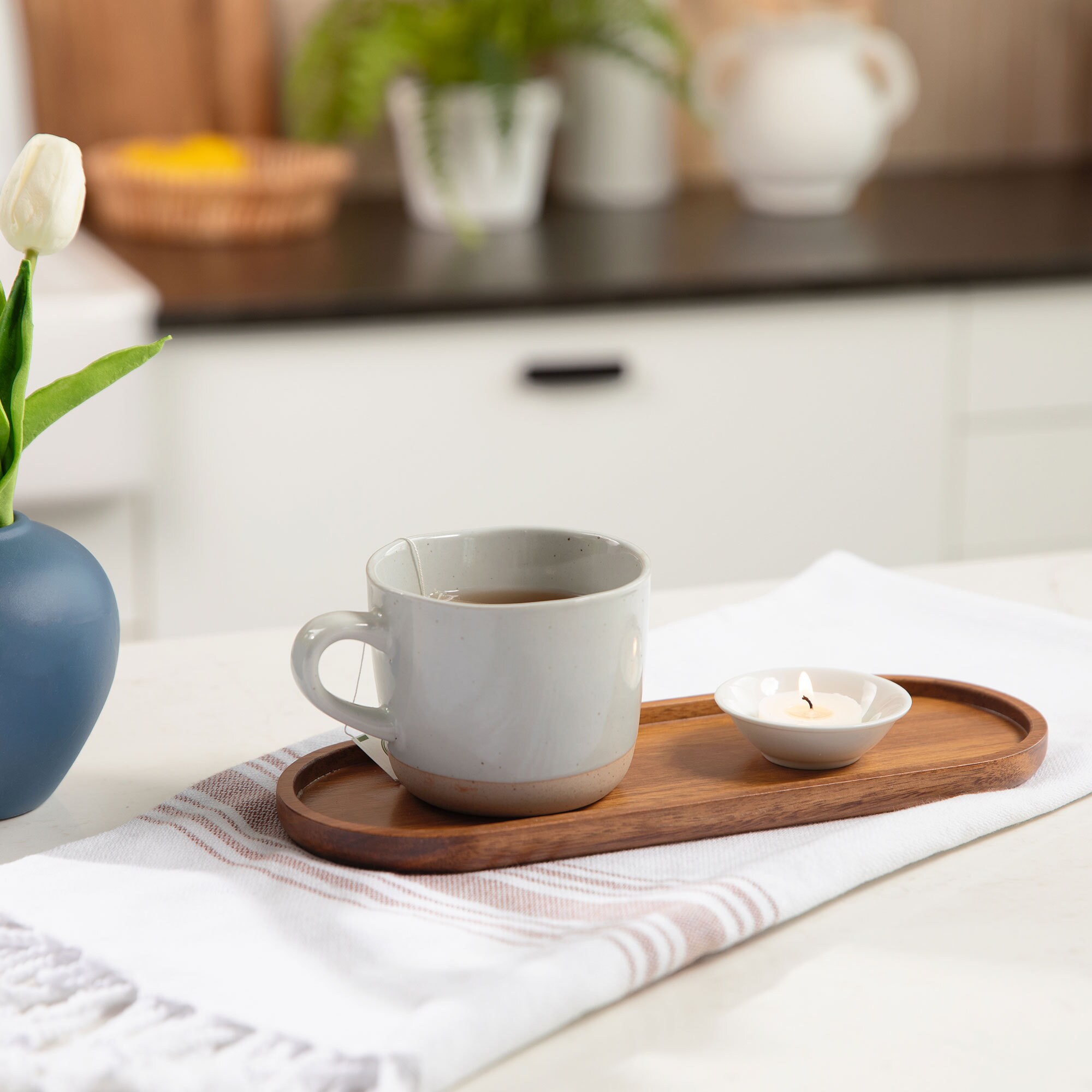 Pill Shape Stadium Oakwood Serving Tray Set of 2 - Etsy