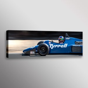 1985 Tyrrell 012-6 Formula 1 F1 Front Racecar Original Wall Art ...
