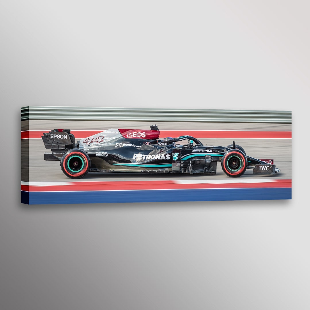 Mercedes Formula 1 Lewis Hamilton #44 F1 2021 Racecar Original Wall Art ...