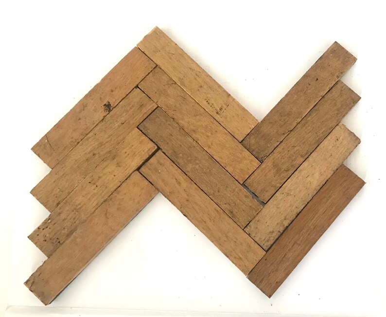 Reclaimed Teak Oak Parquet Flooring - Five Finger Style - Etsy UK
