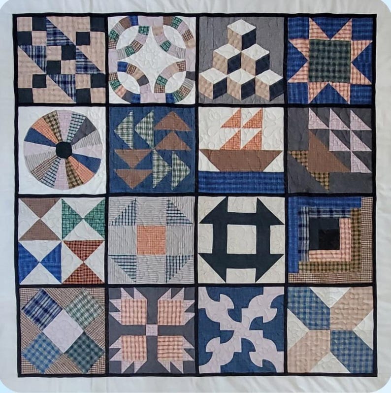 Civil War, Underground Railroad Sampler Quilt. - Etsy