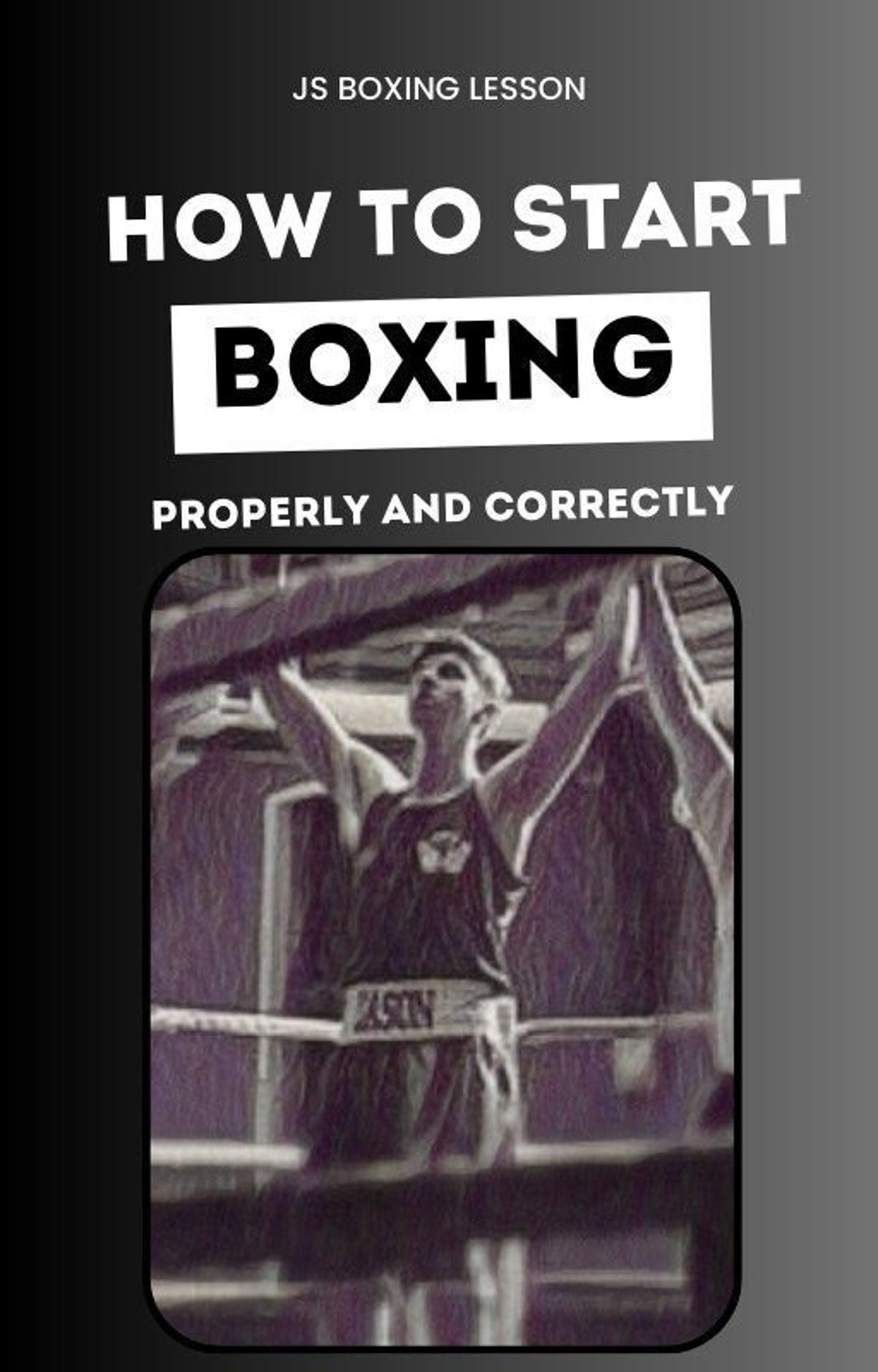 How to Start Boxing Properly and Correctly - Etsy