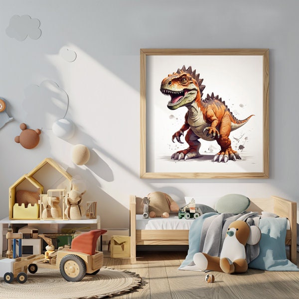Dinosaur T-rex Digital Download - Etsy